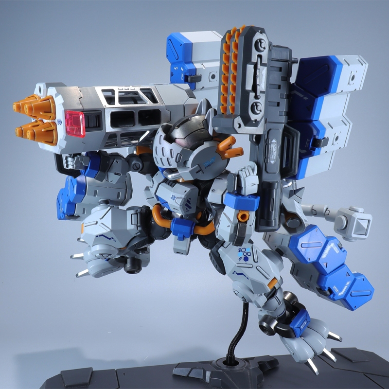 17cm XiaoT heavy weapons cat assembly action figure IRON ROARS mobile ...