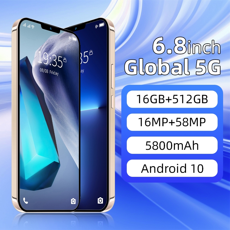 Brand new affordable 5G smartphone 16GB+512GB Android 14 smartphone ...