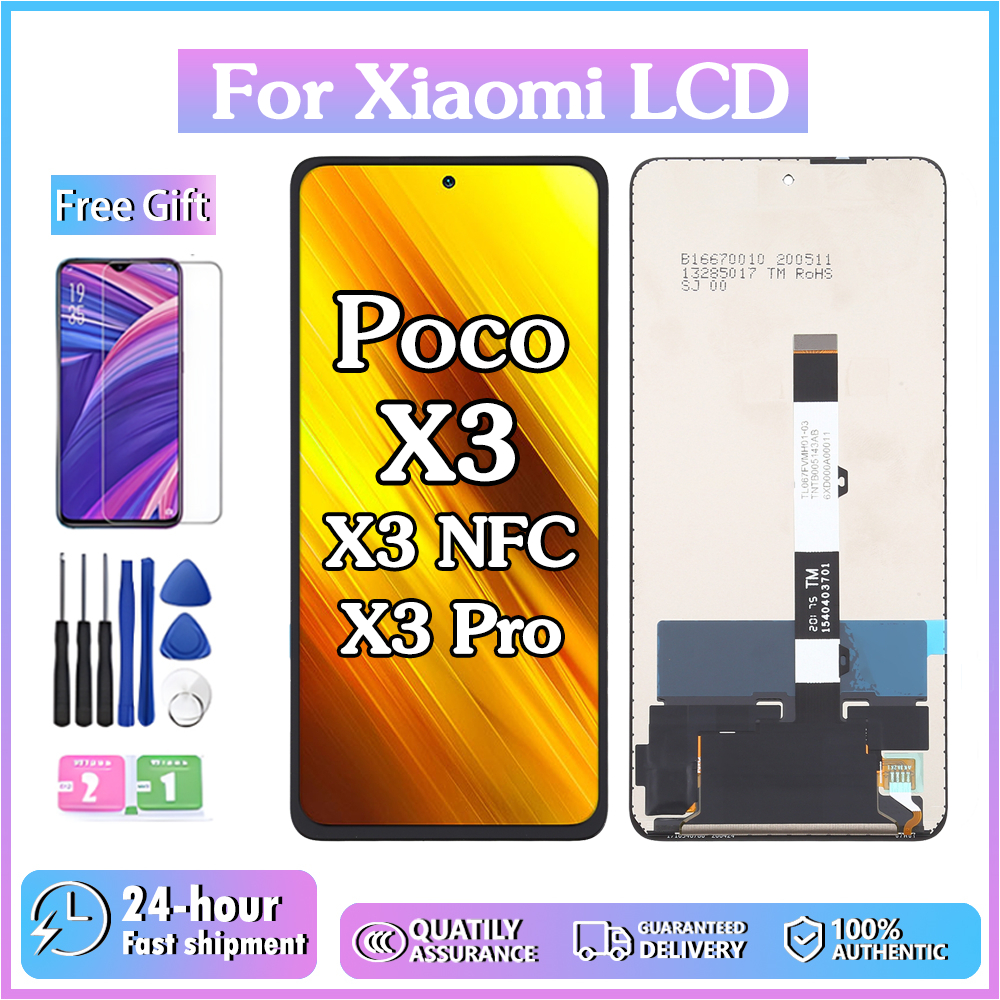 For Xiaomi Poco X3 Poco X3 NFC Poco X3 Pro LCD Display Touch Screen ...