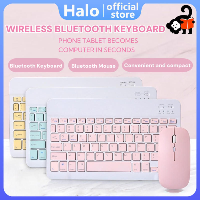 10 inch Wireless Bluetooth Mobile Mini Keyboard And Mouse Suitable For ...