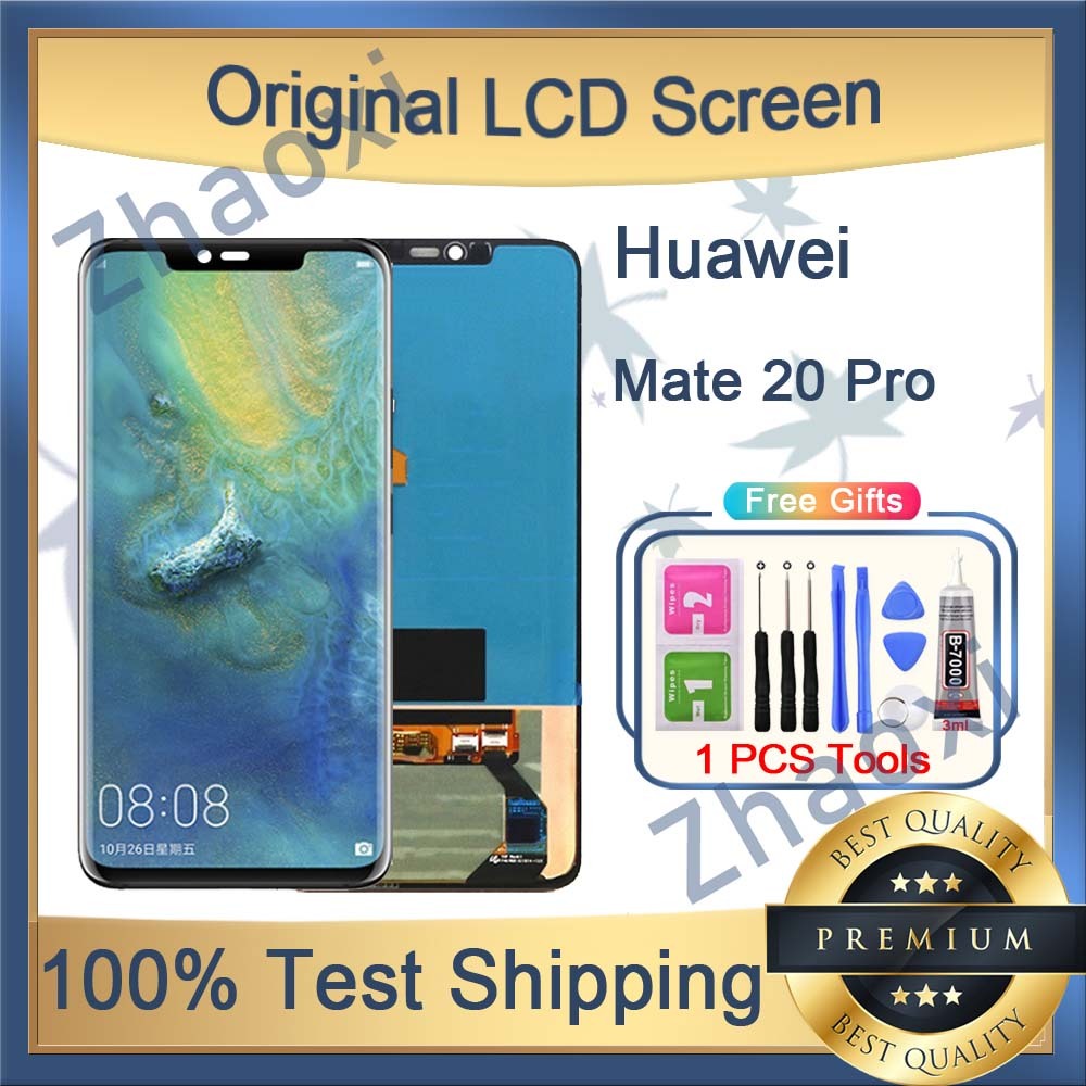 Original OLED Huawei Mate 20 Pro LCD Screen With Frame Replacement | Shopee Philippines