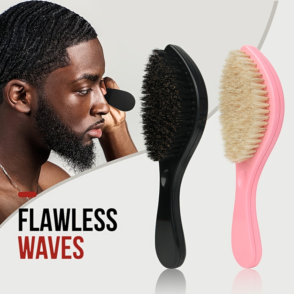 Men's Exclusive Wavy Style Medium Hard Hair Brush | Shopee Philippines