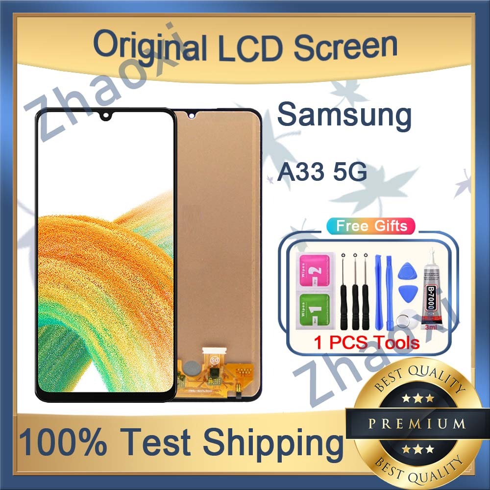 Zhaoxi Samsung Galaxy A33 5G LCD Screen With Frame Replacement | Shopee ...