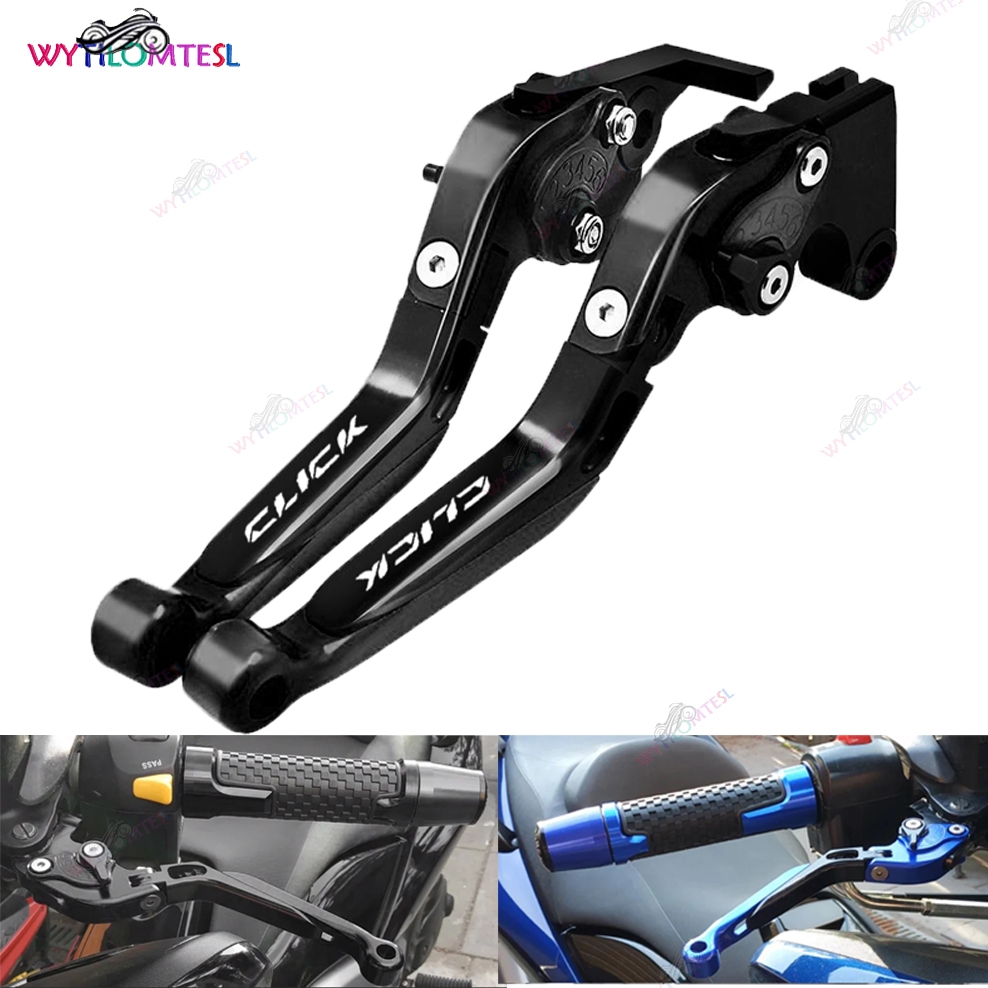 For Honda Click 125i 150i V1 V2 V3 Motorcycle CNC Adjustable Folding ...