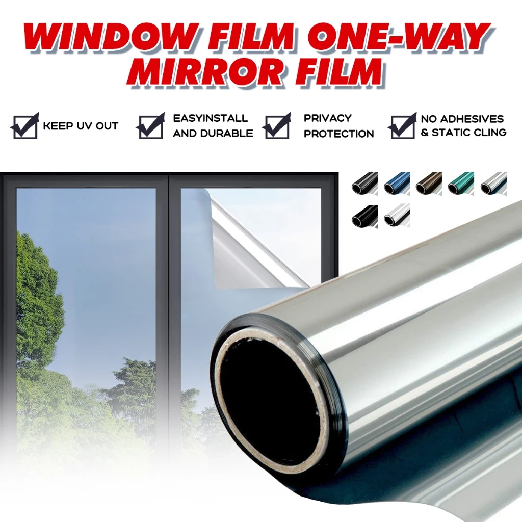 Window Film for House Window Tint One Way Mirror Daytime Privacy Window ...