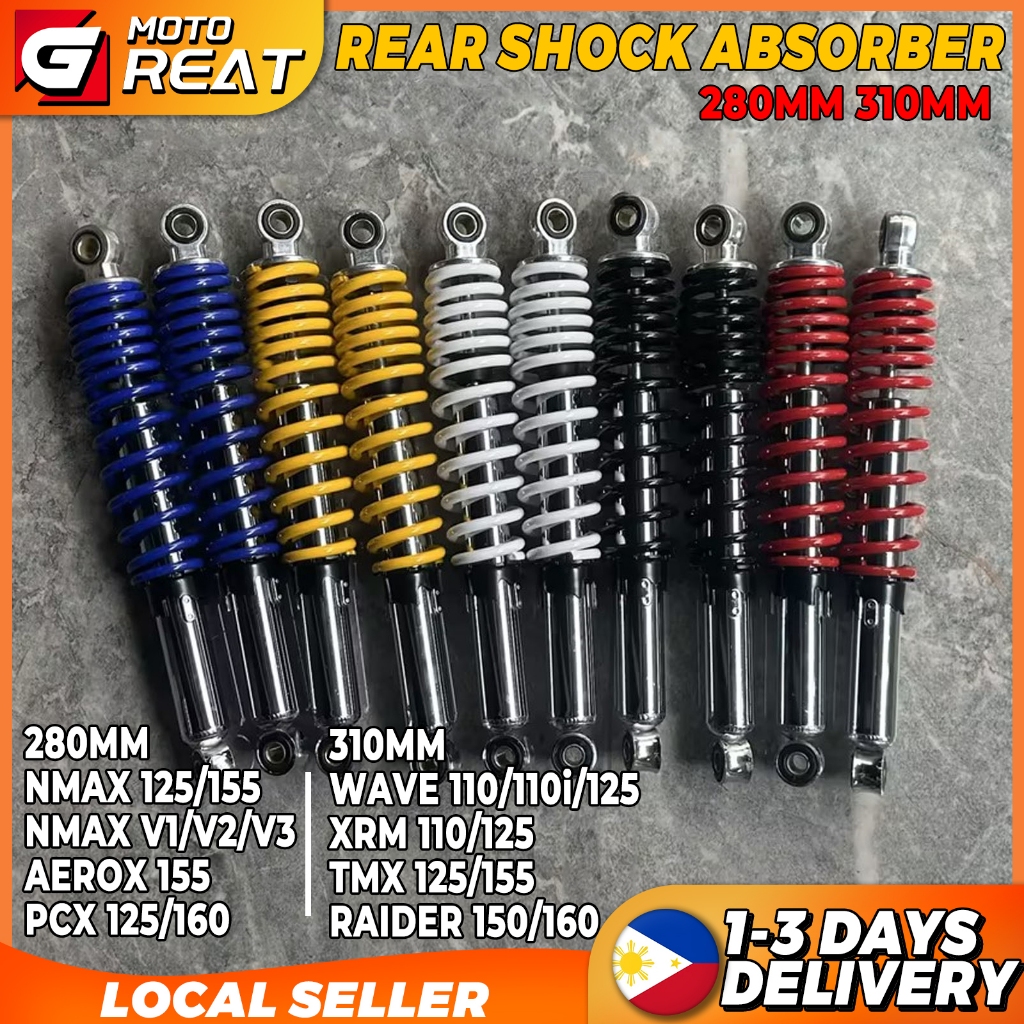 280/310MM Hydralic Rear Shock Absorber for TMX WAVE STX RUSI XRM 1 Pair ...