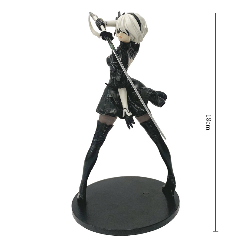 NieR:Automata 2B Figures YoRHa No.2 Type B Action Figure Collectable ...