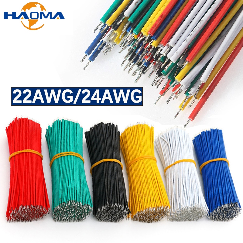 Tin-Plated Breadboard PCB Solder Cable 22AWG/24AWG Fly Jumper Wire Tin ...