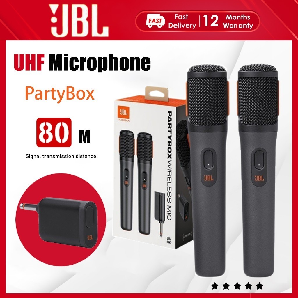 JBL Wireless Microphone Rechargeable Handheld Mic For Party Box ...