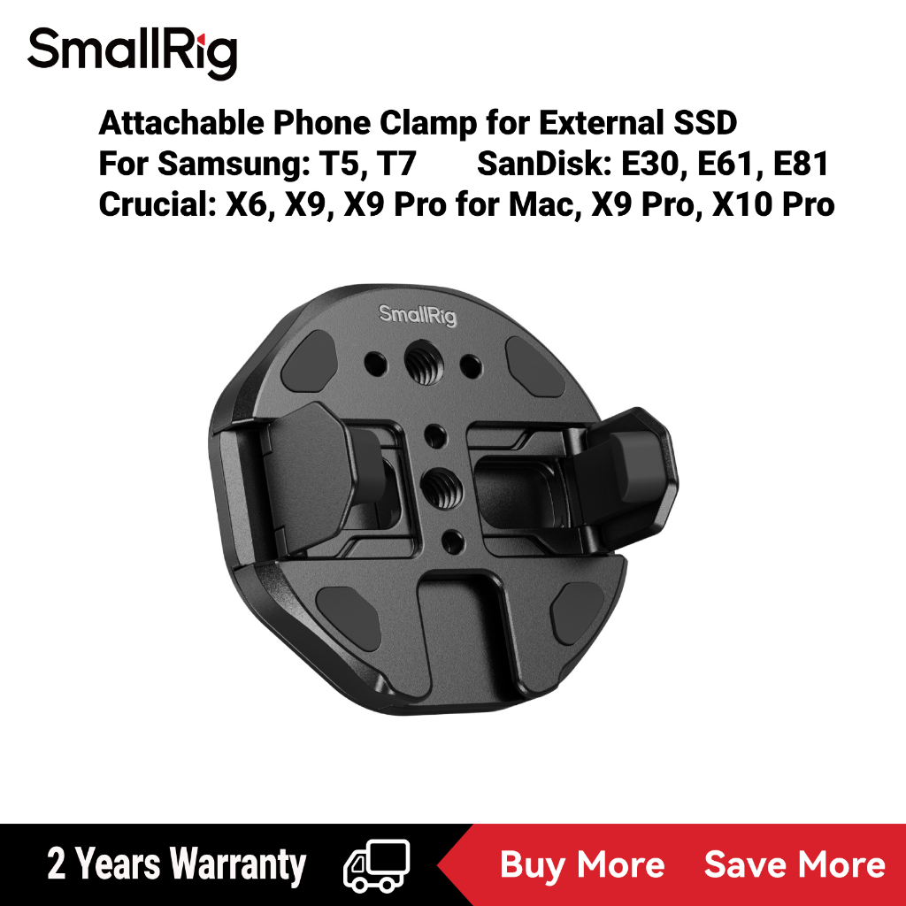 SmallRig Attachable Phone Clamp for External SSD #5157 | Shopee Philippines