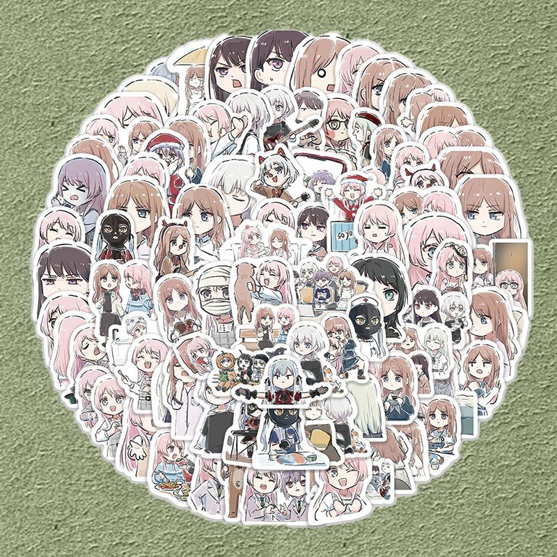 100PCS Cute Anime BanG Dream It's MyGO Stickers PVC Waterproof Decals ...