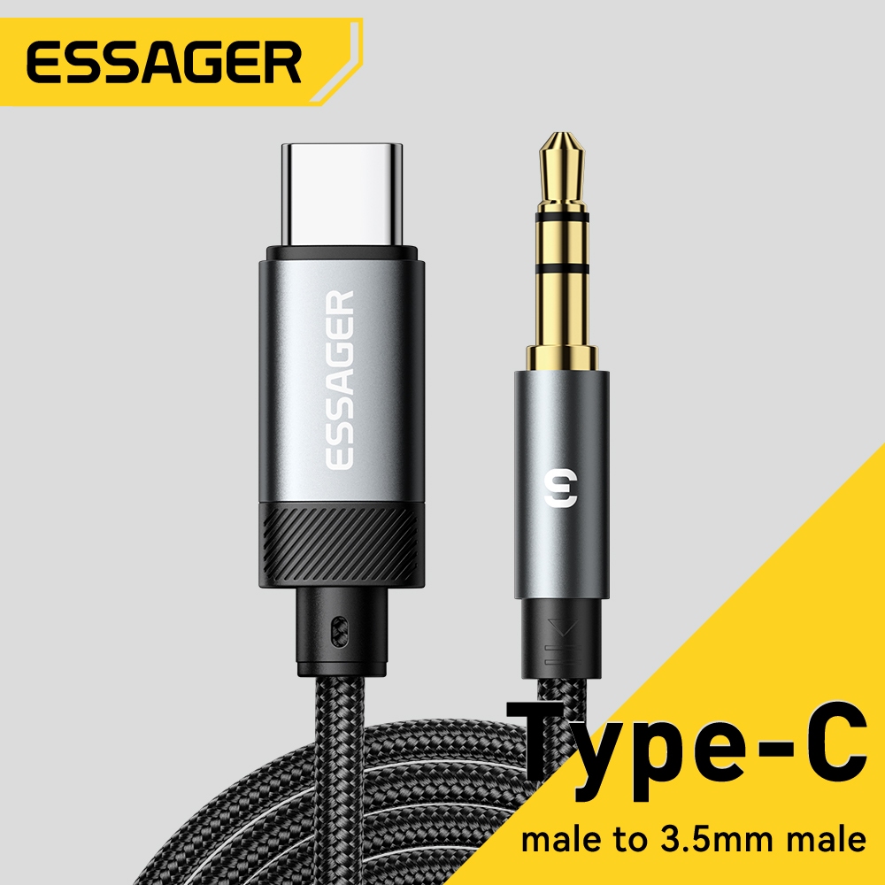 Essager 3.5mm Audio Converter Cable USB C/L to 3.5 AUX Adapter For ...