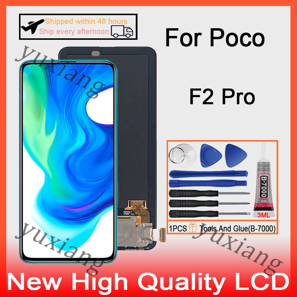 Original AMOLED TFT Poco F2 Pro LCD Display Touch Screen With Frame Replacement | Shopee Philippines