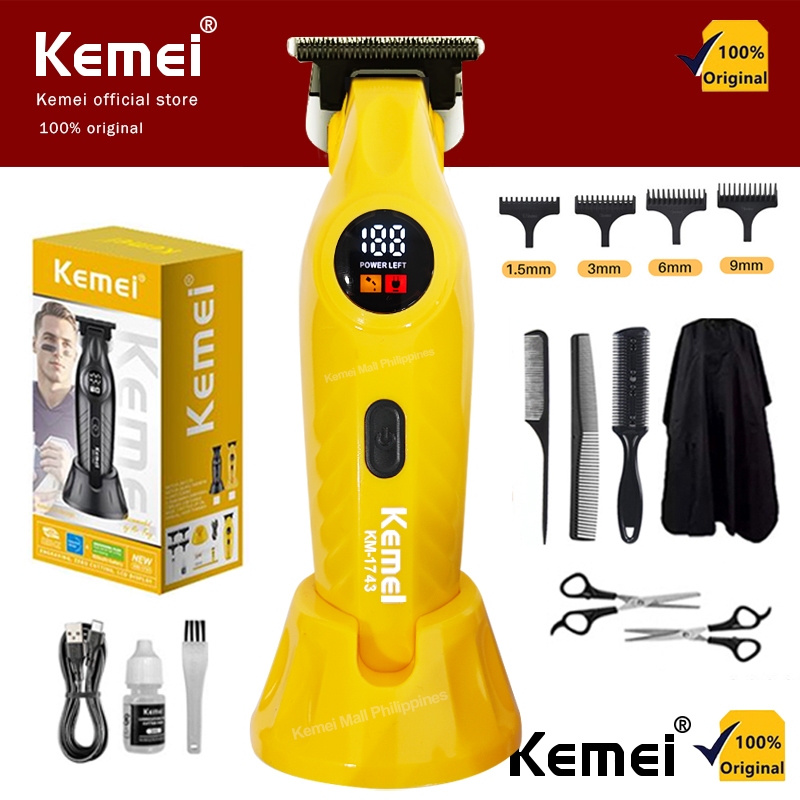 Kemei Professional Electric Trimmer With Fast Charging Station ...