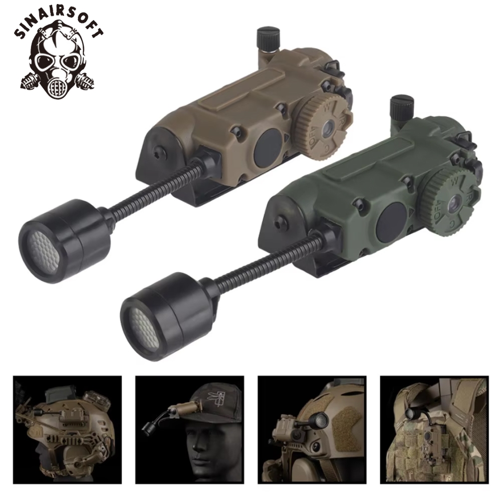 SINAIRSOFT Sidewinder Multi-purpose Helmet Lamp Fit FAST Helmet ARC ...