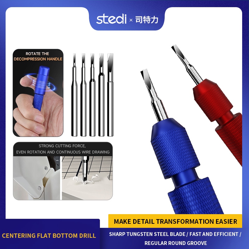 Stedi Model Centering Flat Bottom Drill Model Manual Modification Tool ...