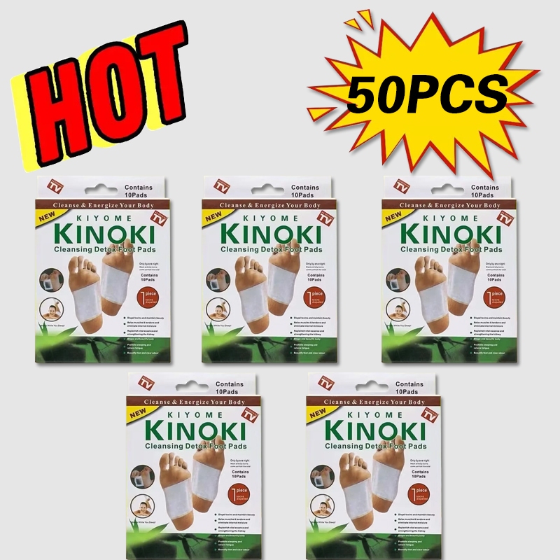 10 pcs Cleansing Foot Patches Original Japanese kinoki Foot Patches Buy ...