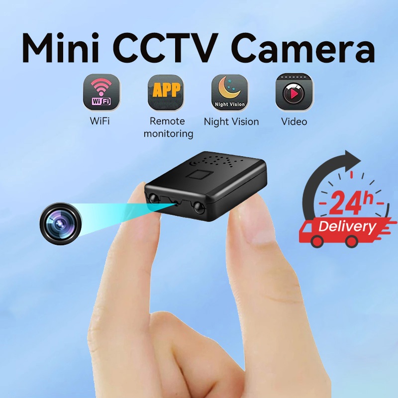 [COD & Ready Stock] HD Mini CCTV Camera WiFi Connect to Phone Hidden ...