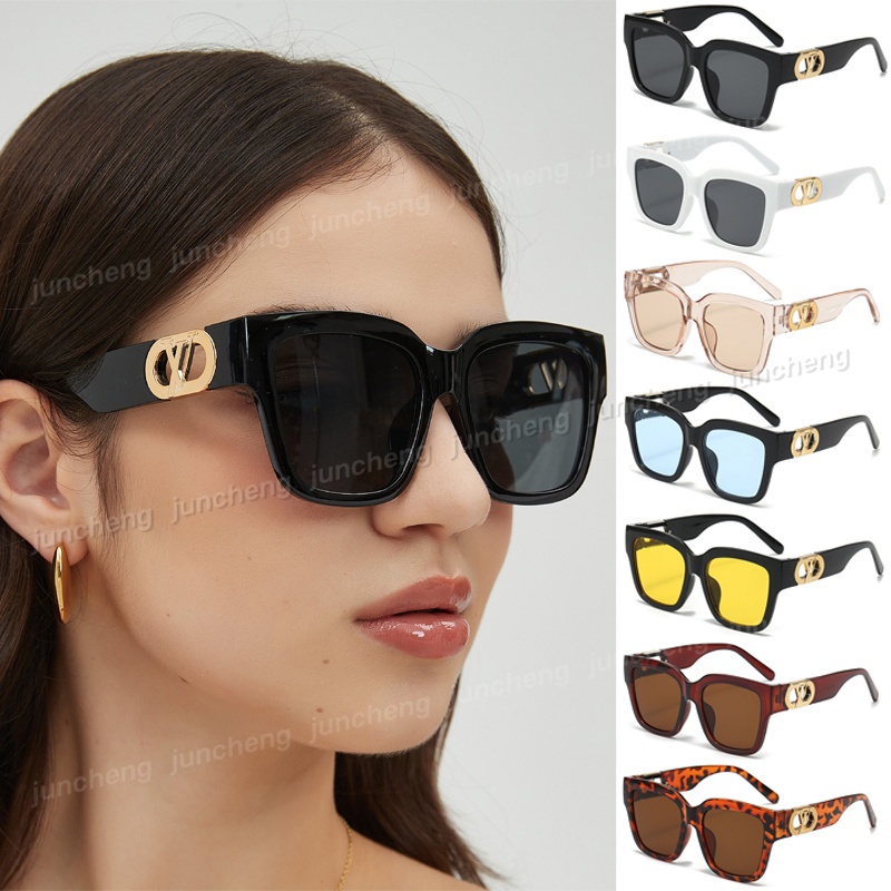 European American Style High End Big Square Sunglasses for women men ...