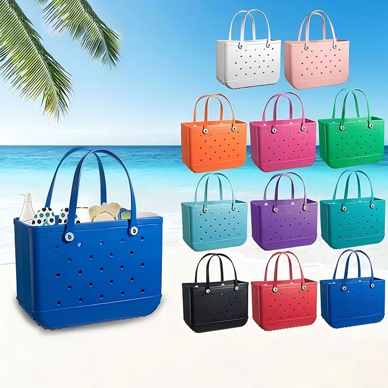 Waterproof EVA Rubber Tote Beach Bags for Women - Women's Advanced Handbags Large Tote Bags ...