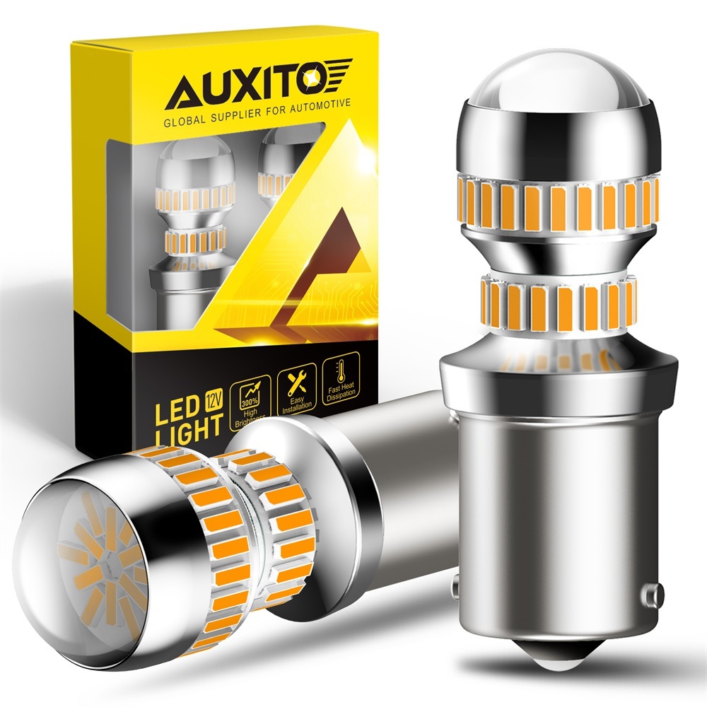 AUXITO 2Pcs 1157 P21/5W LED Bay15D Led Brake Light 1200LM 6000K For ...