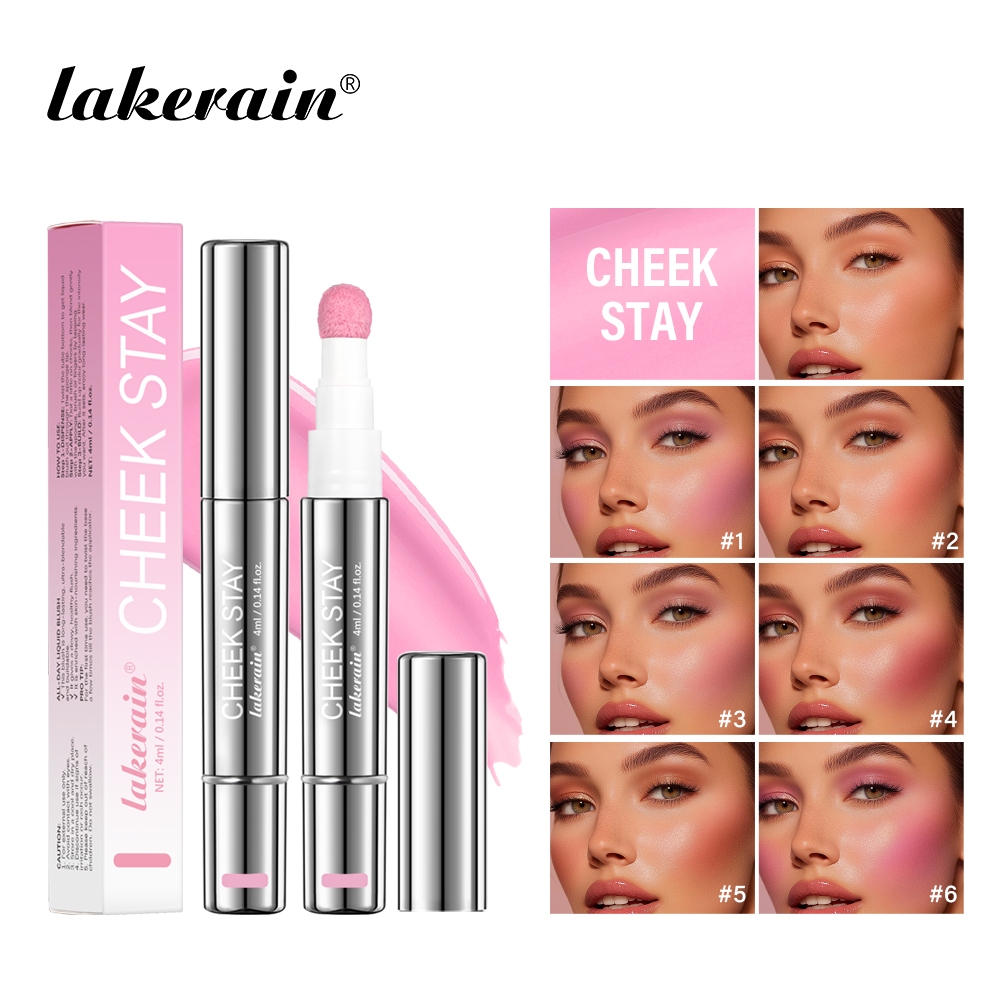 Lakerain Cheek Stay Liquid Blush For Cheeks,Long Lasting All-Day Liquid ...