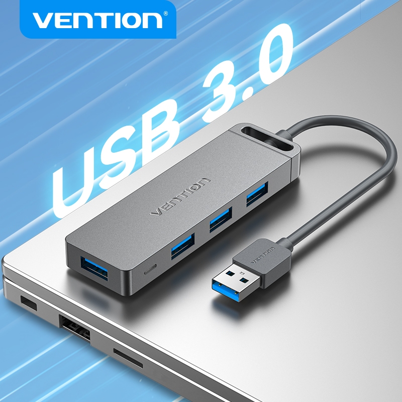 Vention USB Hub USB 2.0/3.0 Hub High Speed 4 Ports | Shopee Philippines