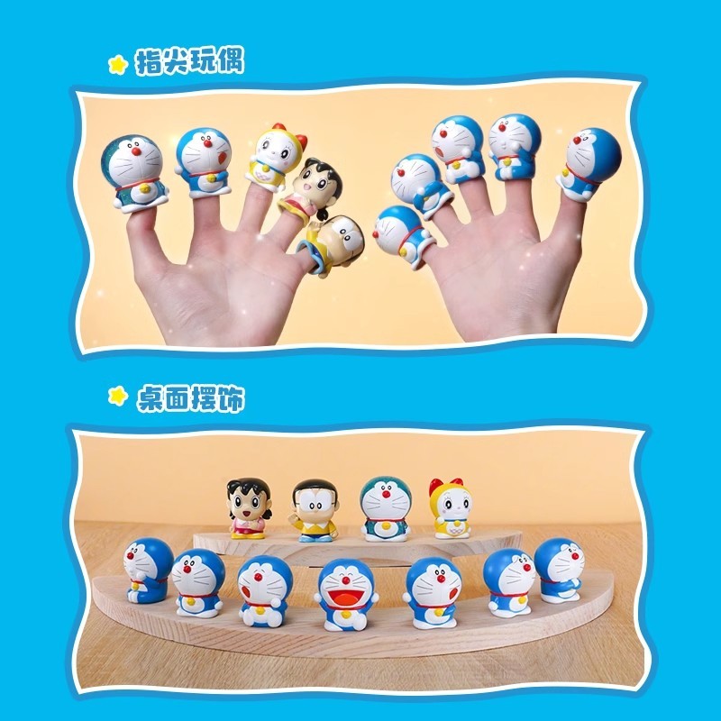 Doraemon Finger Doll Series Blind Box Mini Figure | Shopee Philippines