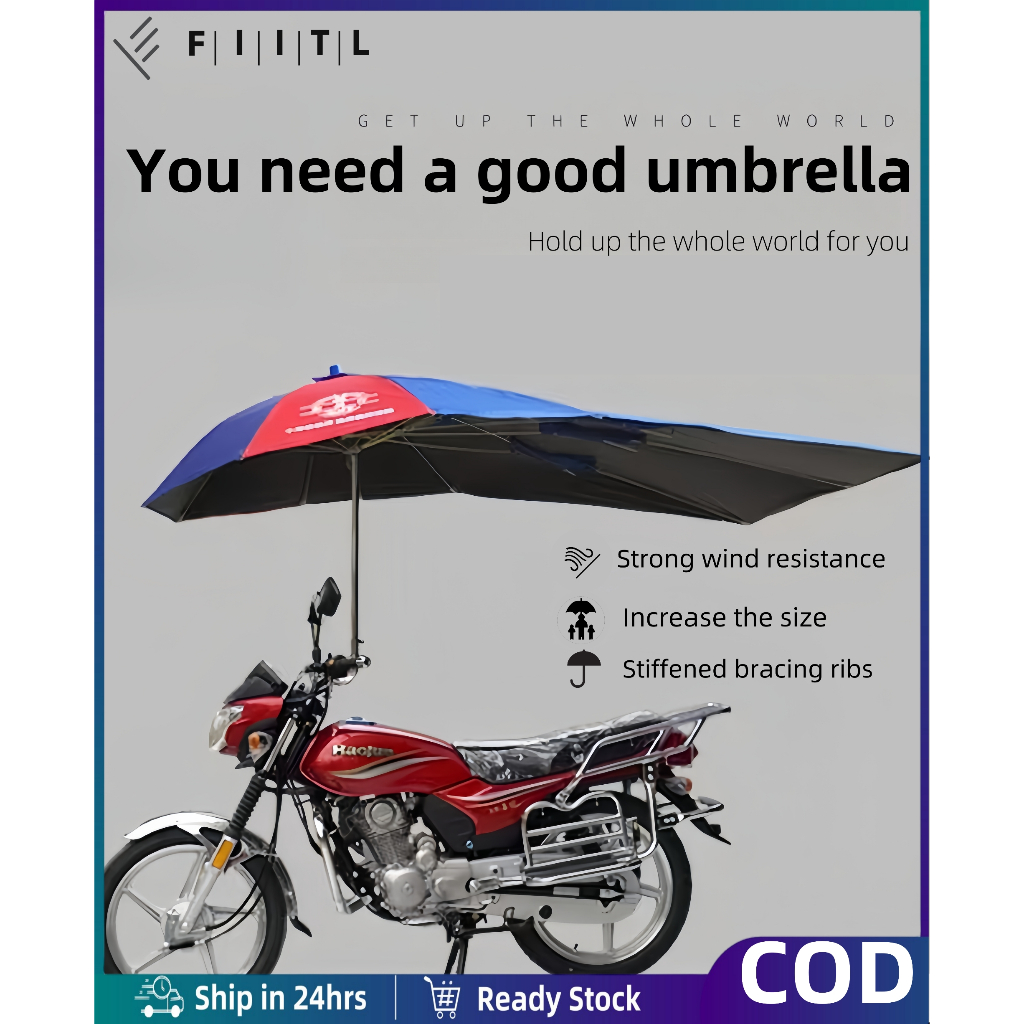 (Heavy) motorcycle sunshade umbrella, Honda motorcycle sunshade ...