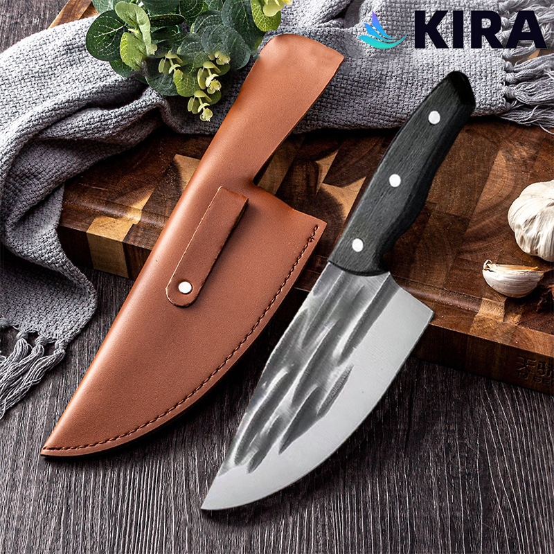 KIRA 30cm Japanese Damascus Kitchen Knife Meat Professional Chef ...