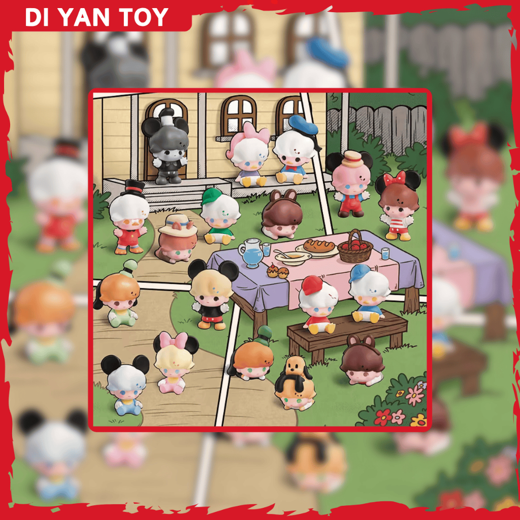 POPMART MOLI DIMOO WORLD x Disney Classic Series Collectible Figures ...