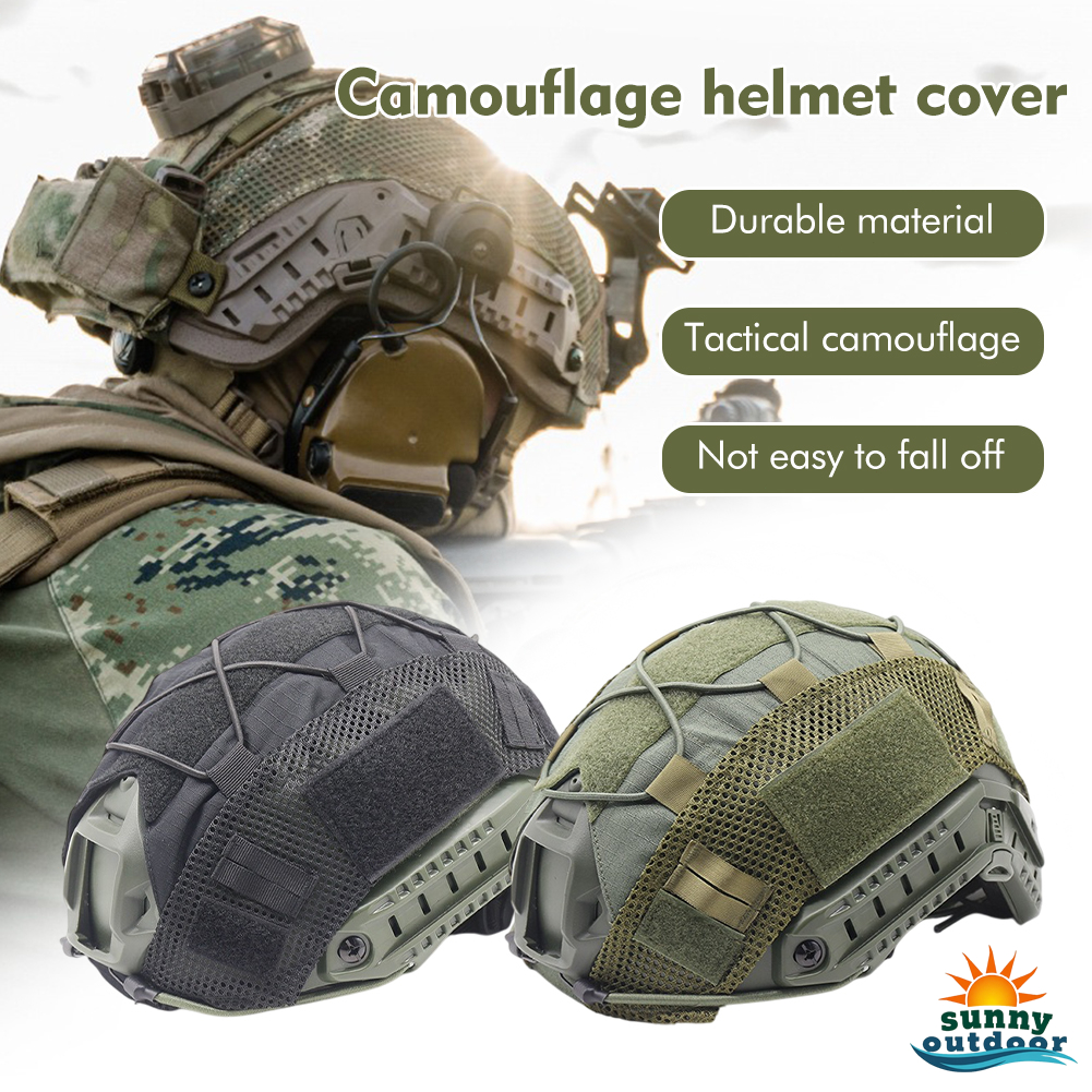 Tactical Helmet Cover Paintball Army Game For Fast Outdoor Protective ...