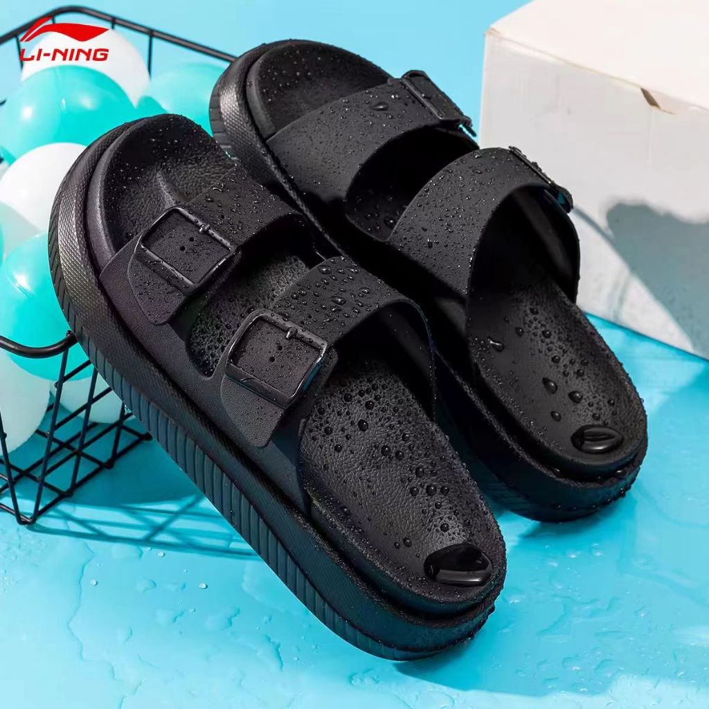 LI-NING LN CLAP Men's Sandals Slippers Light weight Professional Sports ...