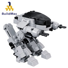 Buildmoc RoboCop（ED-209） robot Model Building Blocks Assembly ...
