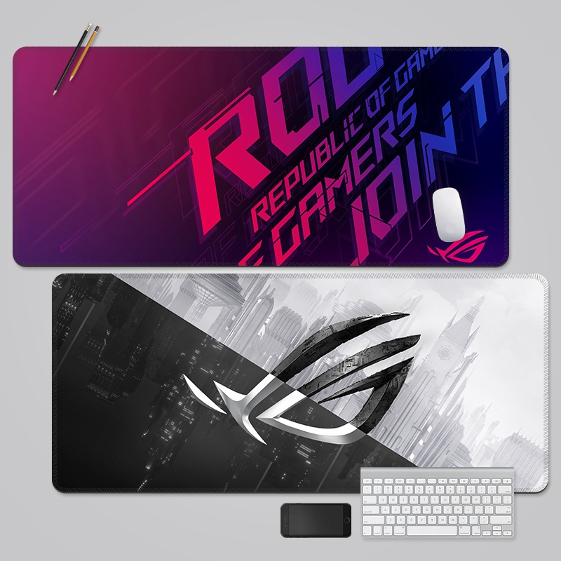 R ROG Mouse Pad Oversized Player Country Gaming Game Boy Keyboard Pad ...