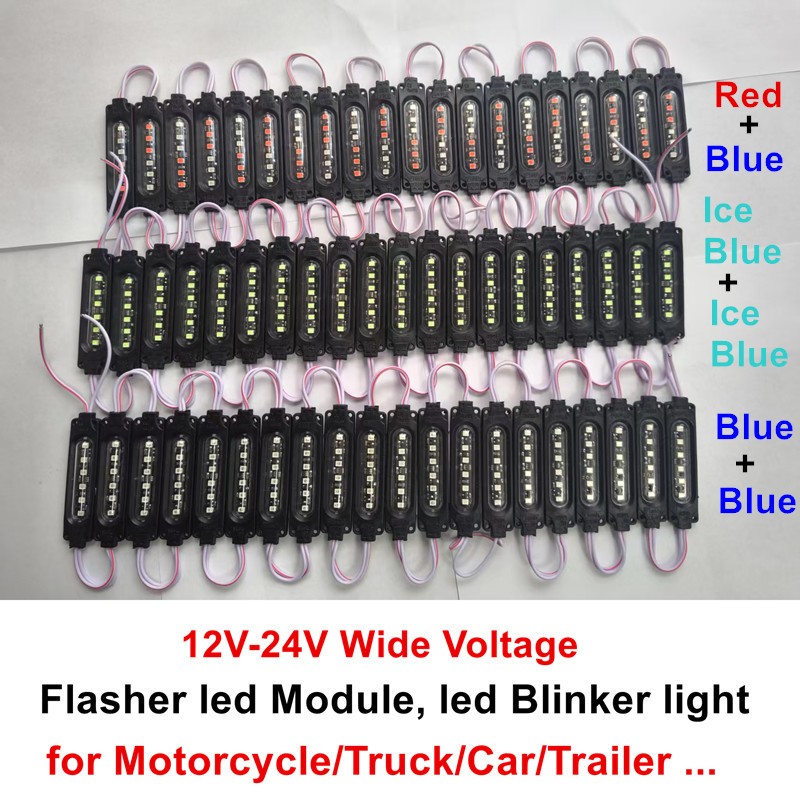 2025 New 12V-24V LED Flashing Blinker Module strobe light Waterproof ...