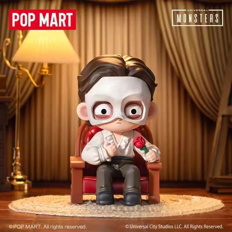 Genuine POP MART Universal Monsters Series Anime Figure Popmart Model ...