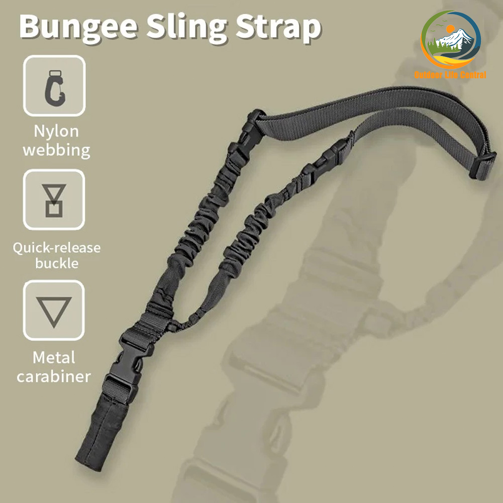 One Single Point Bungee Sling Strap Nylon Sling Strap Outdoor ...