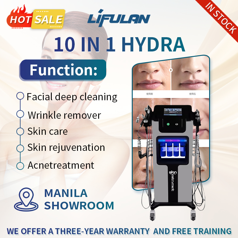 10 in 1 Microdermabrasion Hydro Dermabrasion Oxygen Therapy Deep ...