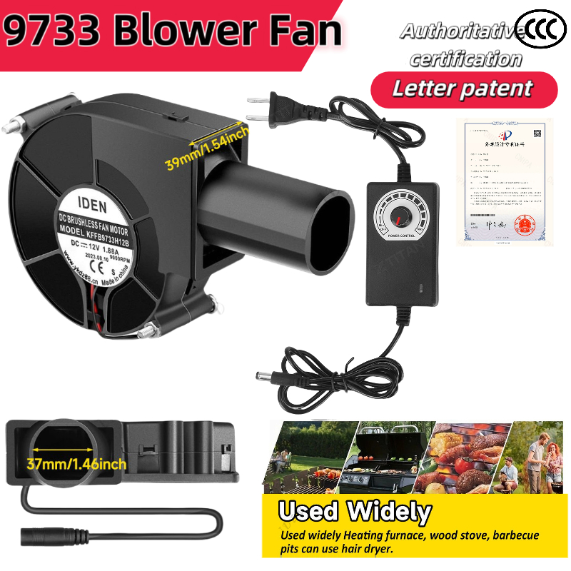 9733 Blower Fan Air Blower Fan For Kalan Use Oil With Speed Control ...
