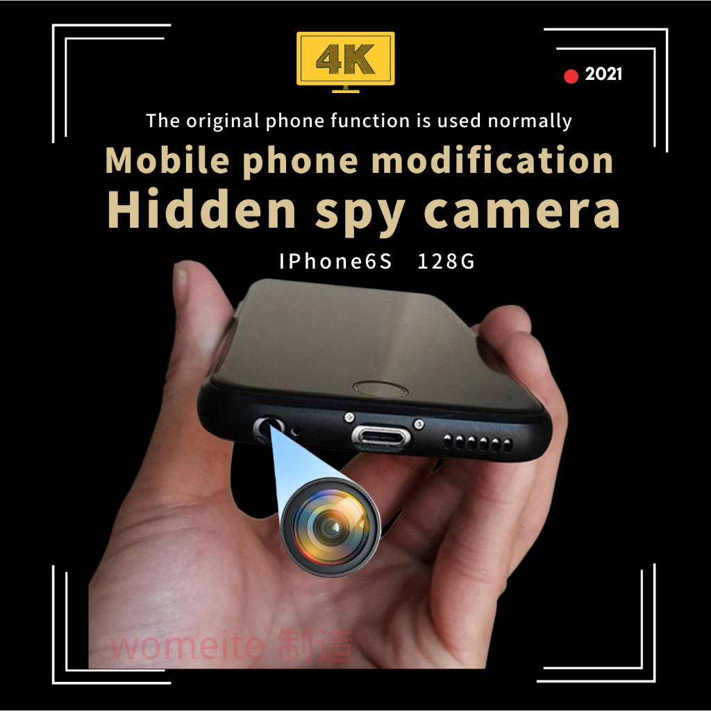 Anteye Mobile phone camera spy camera hidden 4k mini camera disguise ...