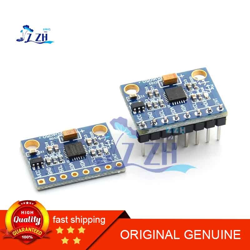 Mpu-6050 Module Three-Axis Acceleration Sensor Gyroscope 6DOF GY-521 ...