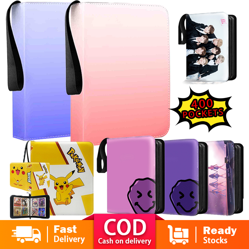 Photocard Binder Photocard Album 400 Pockets Blueberry Toploader Lomo ...