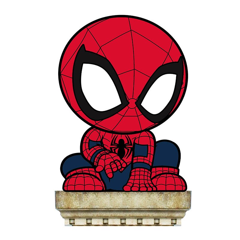 Spider-man Spider-Man Piggy Bank Piggy Bank Piggy Bank PVC Model Shock ...