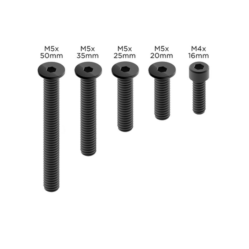 Quad lock Replacement - PRO Screw Set Black phone mounts part | Shopee ...