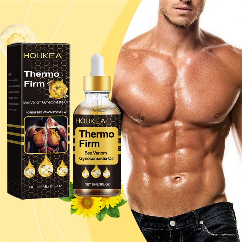Thermo Firm Bee Venom Gynecomastia Oil 30ml Men Gynecomastia Tightening ...