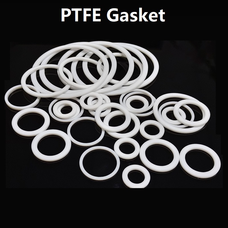 PTFE Flange Sealing Gasket PTFE F4 Plastic King PTFE Flexible Joint Pressure Instrument Gasket ...