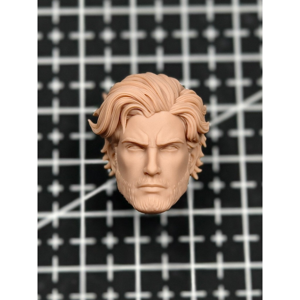 Unpainted 1/12 Scale New 52 Aquaman Comic Version Head Carved Model Fit For 6 inches SHF ML ...
