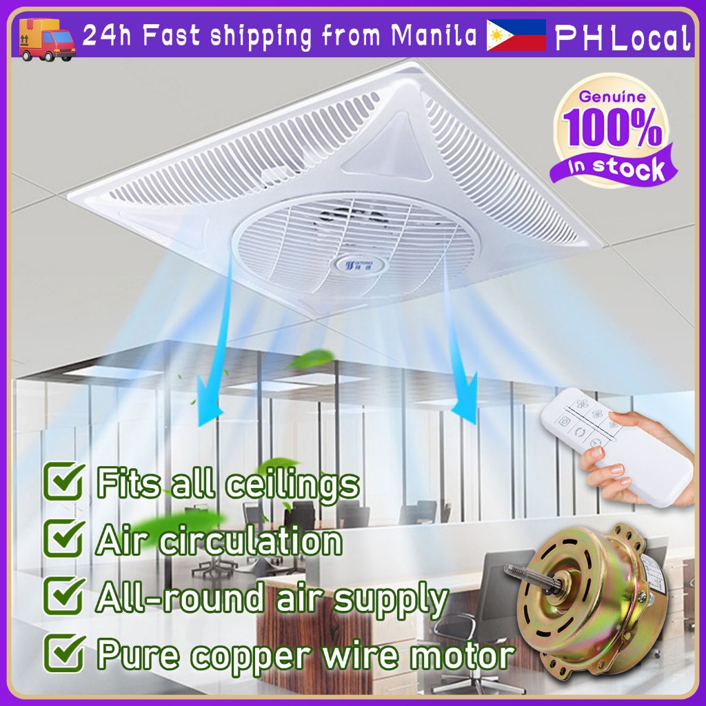 Ceiling Fan Heavy Duty with Remote Air Circulator Fan Inverter Ceiling ...