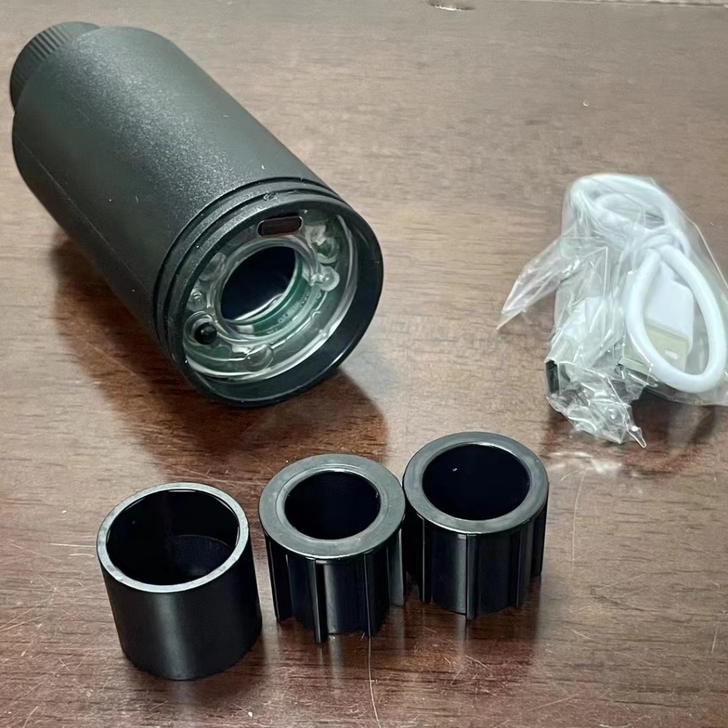MJK&Rainbow New Muffler Ballistic Luminous Water Bullet Charging Flash ...